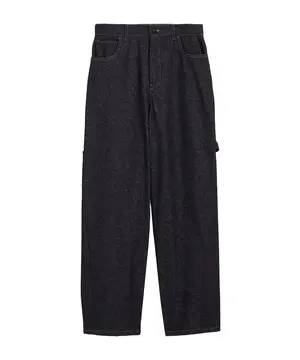 Max Mara Logo Patch Wide-leg Jeans