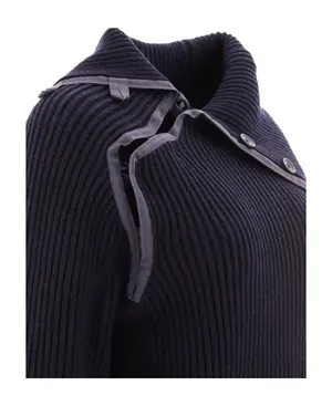 Jacquemus Asymmetric Mock-neck Sweater