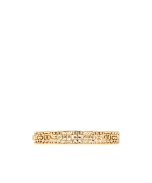COACH Openwork Logo Pattern Bracelet - Yellow