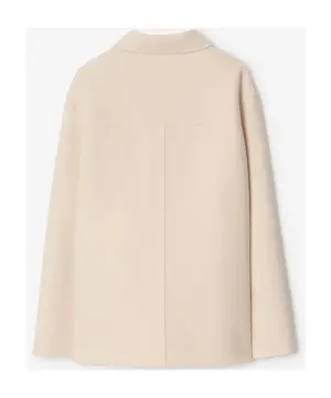 Burberry Single-breasted Wool Jacket