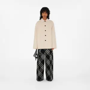 Burberry Single-breasted Wool Jacket