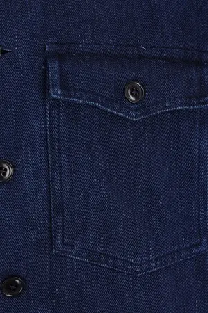 TOM FORD Straight Hem Denim Shirt