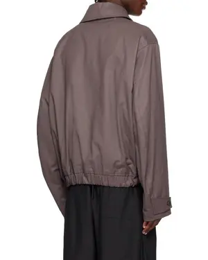 LEMAIRE Oversized Collar Bomber Jacket