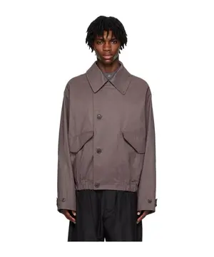 LEMAIRE Oversized Collar Bomber Jacket