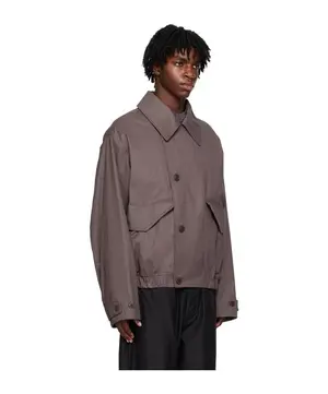LEMAIRE Oversized Collar Bomber Jacket