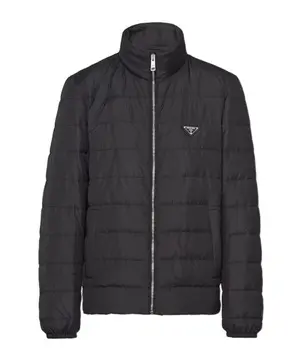 Prada Quilted Down Jacket - Black