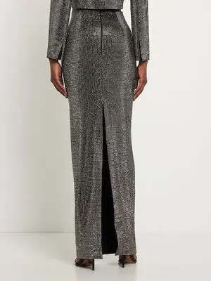 Roland Mouret Diamante Embellished Maxi Skirt