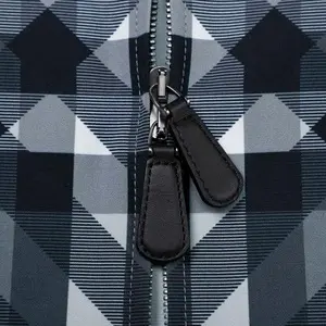 Burberry Geometric-pattern Printed Zipped Shirt