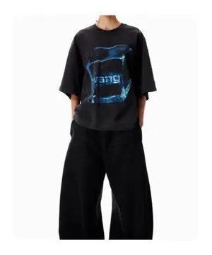 Alexander Wang Crystal Cube Graphic T-shirt