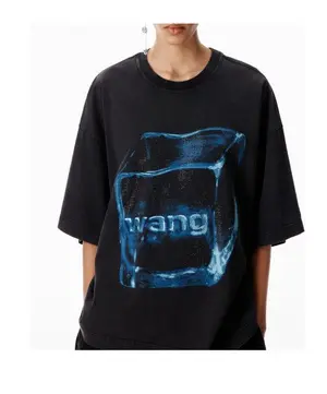 Alexander Wang Crystal Cube Graphic T-shirt