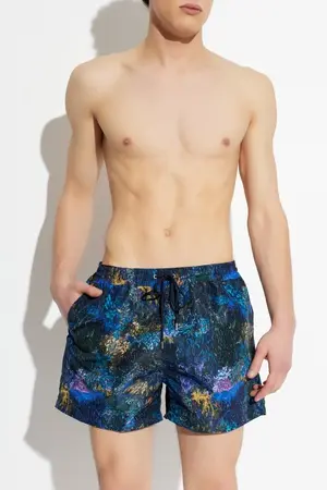Paul Smith Printed Drawstring Swim Shorts