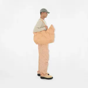 Burberry Houndstooth Pattern Cotton Cap