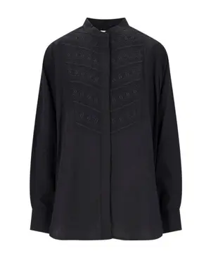 Isabel Marant Étoile Embroidered Long-sleeved Shirt