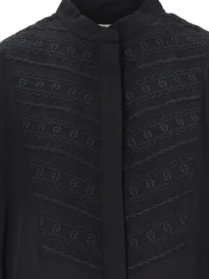 Isabel Marant Étoile Embroidered Long-sleeved Shirt
