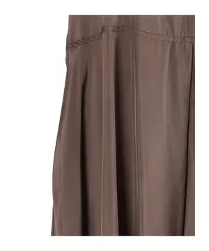 Aspesi Sleeveless Gathered Maxi Dress