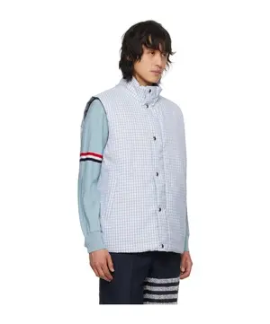 Thom Browne Zip-up Padded Gilet
