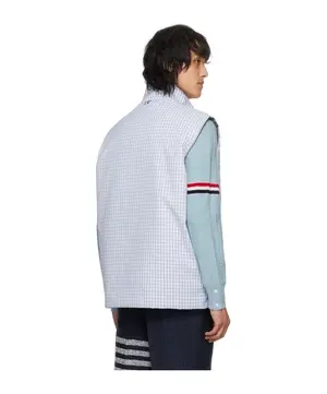 Thom Browne Zip-up Padded Gilet