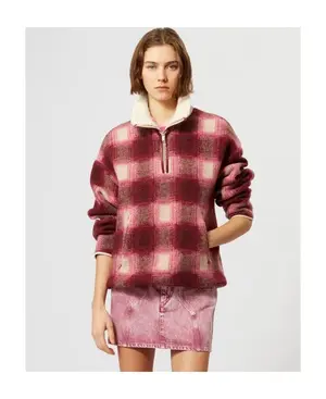 Isabel Marant Étoile Giovany" Plaid Zip-up Jacket