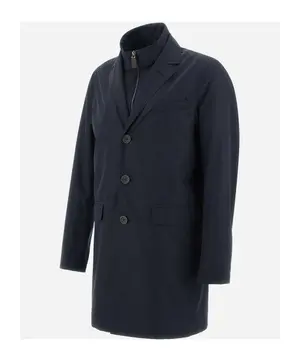Herno Single Breasted Layered Shell Coat