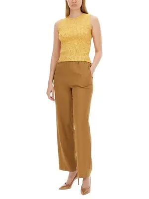 Fabiana Filippi Sequin-embellished Ribbed-knit Tank Top