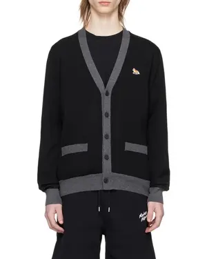 Maison Kitsuné Baby Fox Patch Cardigan