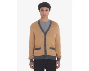 Maison Kitsuné Baby Fox-patch Button-up Cardigan