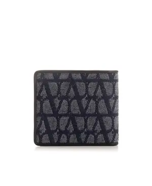 Valentino Garavani All-over Logo Patterned Wallet