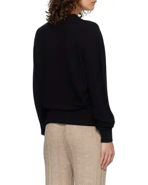 TOTEME Round Neck Knitted Jumper With Ribbed Cuffs And Hem