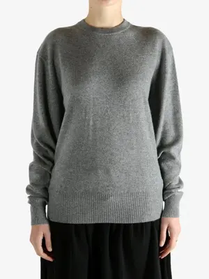 TOTEME Round Neck Knitted Jumper