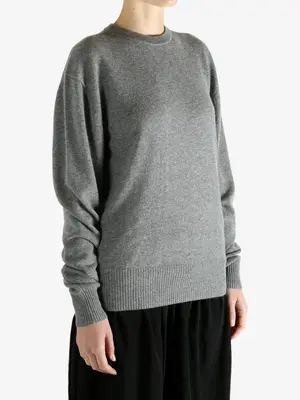 TOTEME Round Neck Knitted Jumper