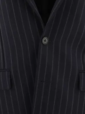 Celine Striped Wool Blazer