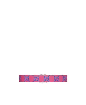 Gucci Gg Marmont Wide Belt - Pink