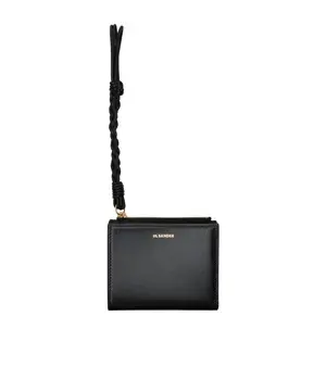 JIL SANDER Tangle Mini Wallet - Black