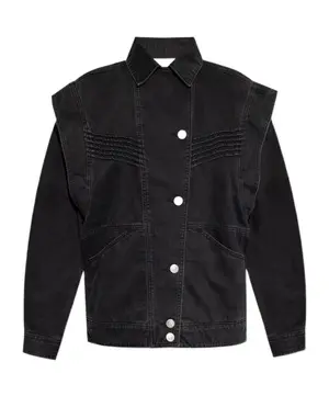 Isabel Marant Étoile Harmon Button-up Jacket - Black