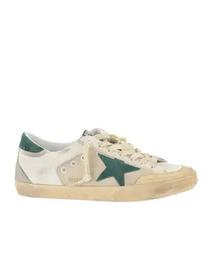 GOLDEN GOOSE Super Star Penstar Double Quarter Sneakers - Nude