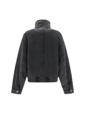 Isabel Marant Étoile Paverti Panelled Zipped Bomber Jacket