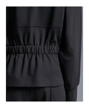 Moncler Zip-up Logo Patch Sweatshirt