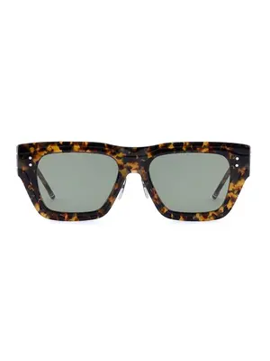 Thom Browne Geometric Frame Sunglasses - Gray