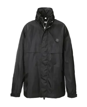 Burberry Logo Zip Up Casual Jacket