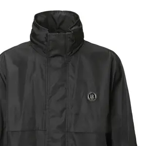 Burberry Logo Zip Up Casual Jacket