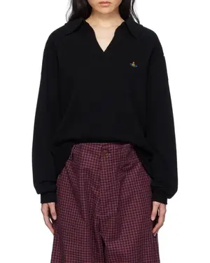 Vivienne Westwood Logo Polos For Men