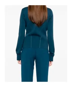 Patrizia Pepe Quilted Zipped Puffer Jacket