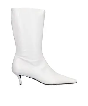 JIL SANDER Zippered Mid Calf Boots