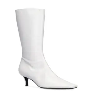 JIL SANDER Zippered Mid Calf Boots