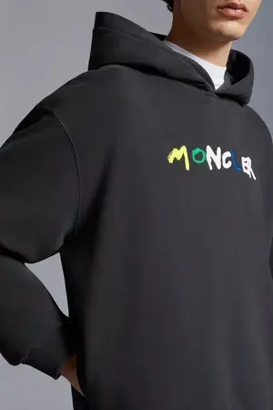 Moncler Embroidered Logo Hoodie