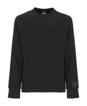 C.P. COMPANY Logo Patch Crewneck Sweatshirt