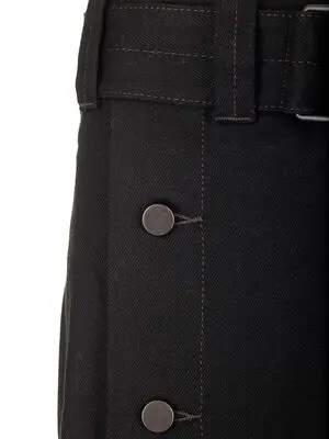 LEMAIRE Belted Apron Midi Skirt