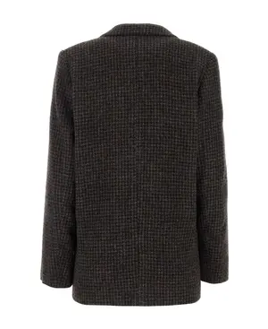 Isabel Marant Étoile Houndstooth Wool Blazer