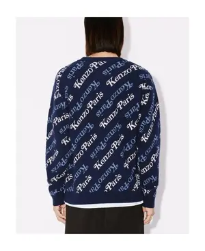 Kenzo All-over Monogram Printed Crew Neck Jumper