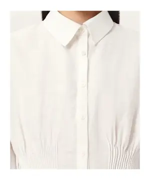 ALLSAINTS Carol Long Sleeve Lace Trim Shirt